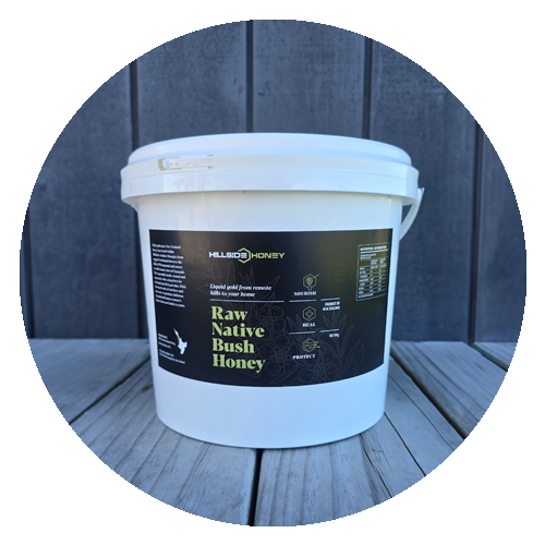 Raw Native Bush Honey - 5kg - Hillside Honey